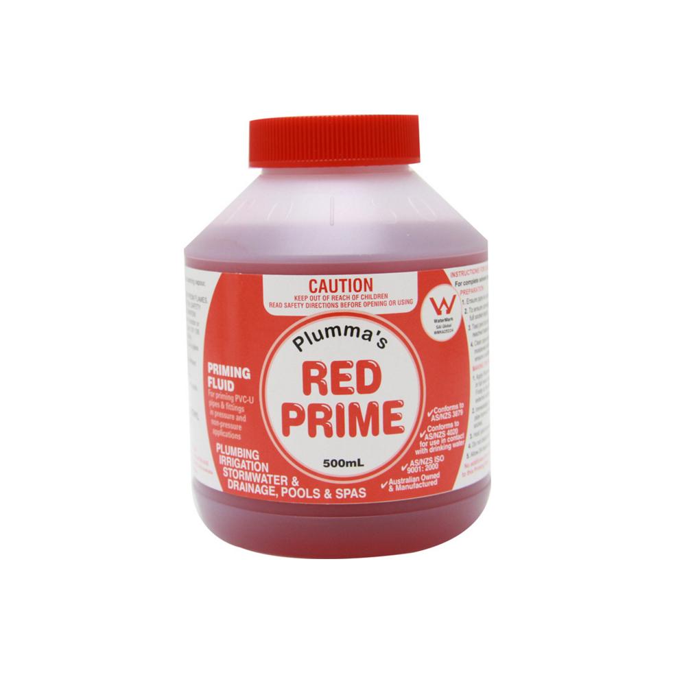 Red Priming Fluid - Thrifty Bathrooms and Plumbing Plus