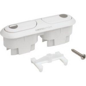 Caroma Cistern Buttons White - Thrifty Bathrooms and Plumbing Plus