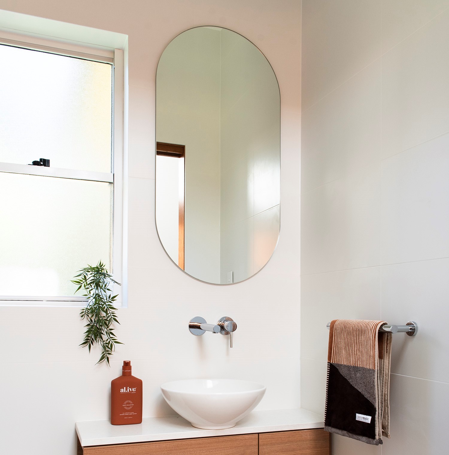ADP Pill Mirror - Thrifty Bathrooms and Plumbing Plus